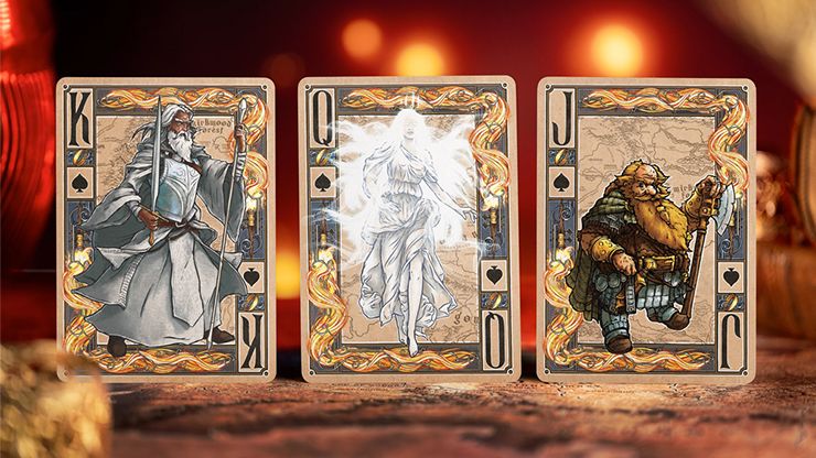 The Lord of the Rings - Two Towers Playing Cards - Kings Wild Project