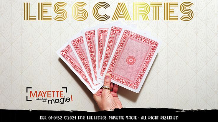 Las 6 Cartas - Mayette Magie Moderne